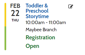 Introducing LibraryCalendar - Monroe County Library System